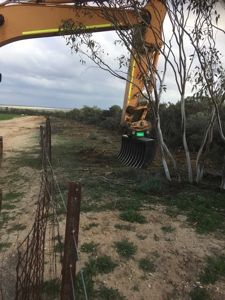 JT Digger Attachment Dozer Root Rake for Excavator - CE ISO Certified