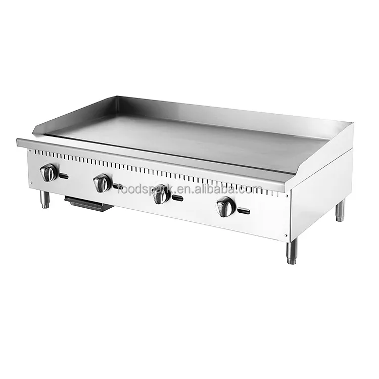 Portable Street Food Griddle and Fryer Combination Machine Commercial ...