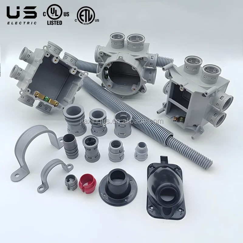 PVC Electrical Nonmetallic Tubing - ENT Fittings & Adapters