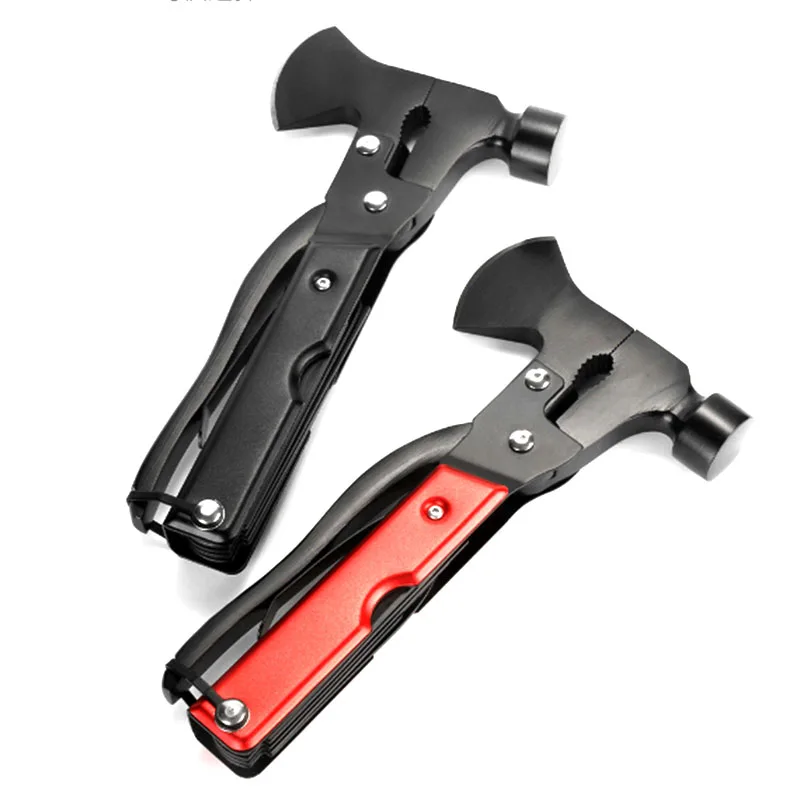 Adventure Camping Emergency Multifunctional Stainless Steel Hatchet Axe ...