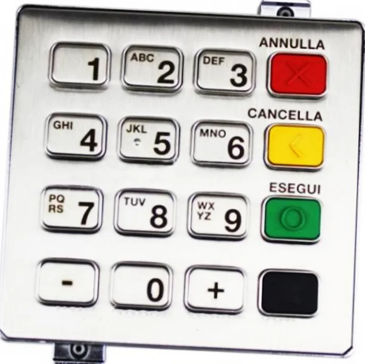 49255715736B ATM Machine Parts Diebold Small EPP7 Keyboard Keypad 49 ...