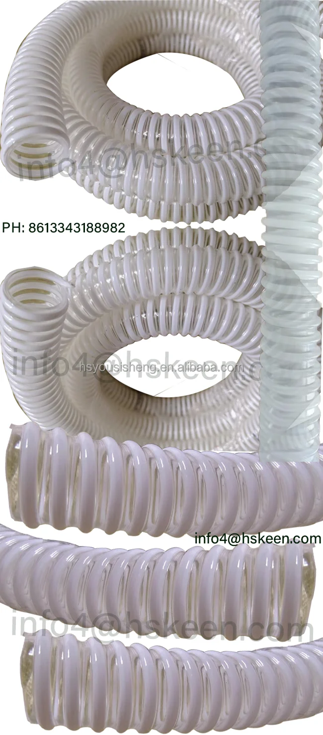China Suppler Heavy Duty Pvc Flexible Helix Suction Hose Pipe Pvc ...