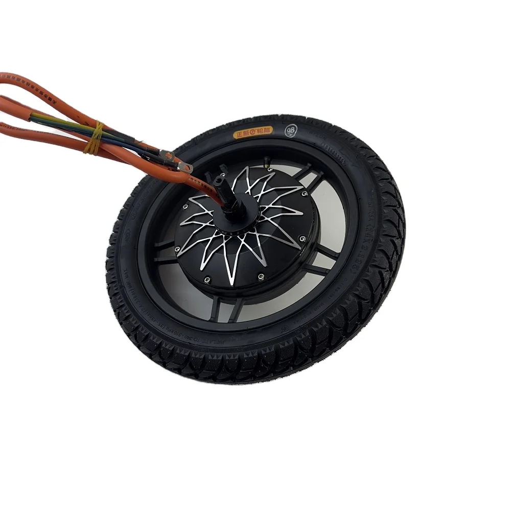14 Inch 48v-72v 1000w-5000w Motor With Tire High Speed Motor 135km/h ...