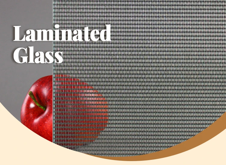 Partition Wall Decoration Laminated Glass Metal Mesh Screen - Buy ...