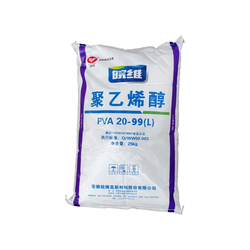 Polyvinyl Alcohol Pva Pvoh Wanwei Flakes 2099 100-35 - Buy Pva ...