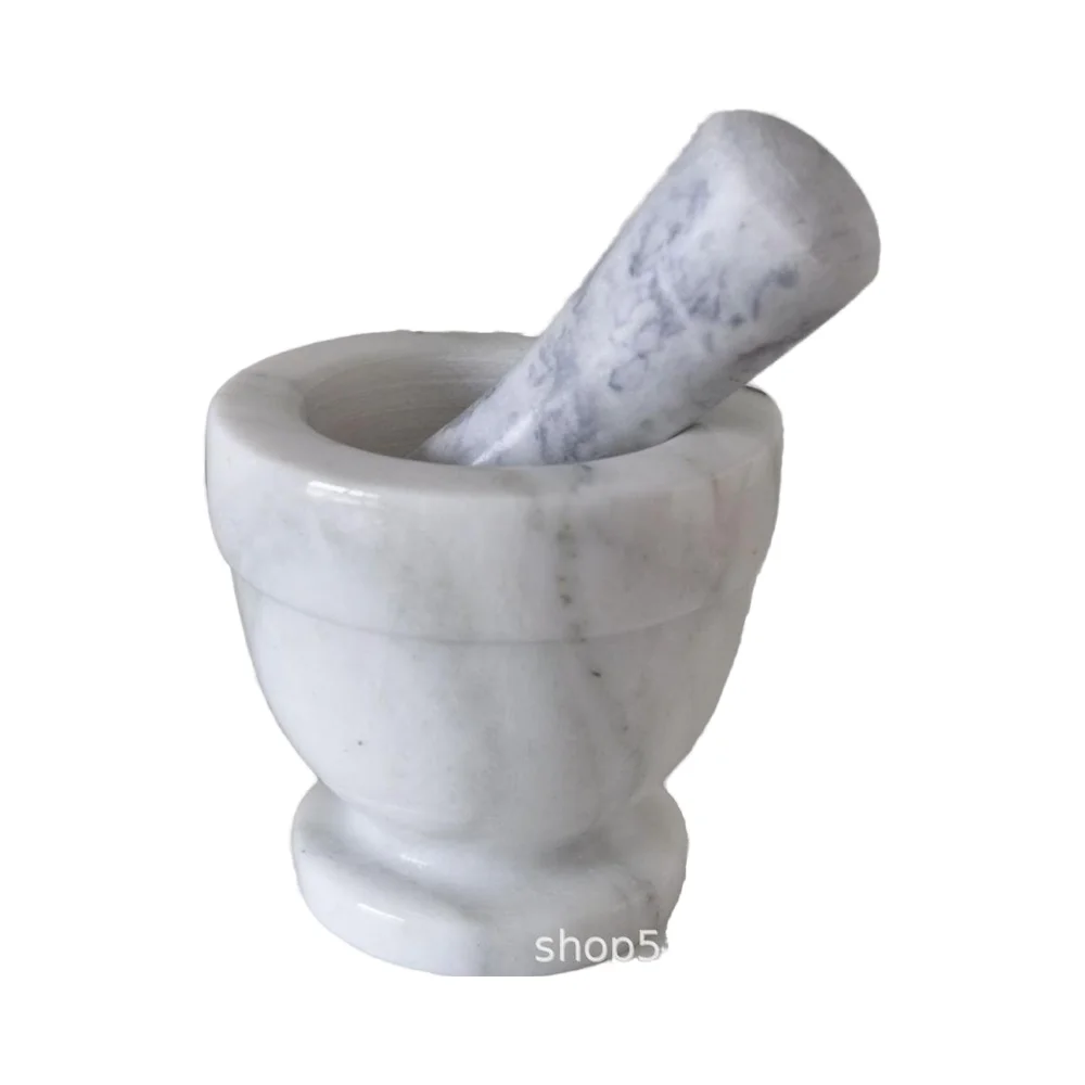 Gralic Pounder Smart Granite Mortar and Pestle for Garlic Crushing and ...
