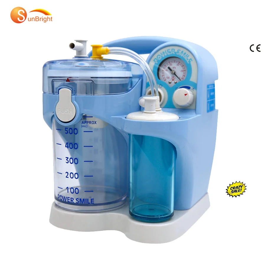Portable Medical Home Sputum Aspirator Negative Pressure Drainage ...