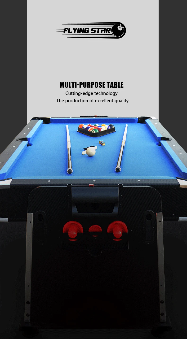 7ft Home Multifunctional Conversion Mdf Sturdy Pool Table - Buy Snooker ...