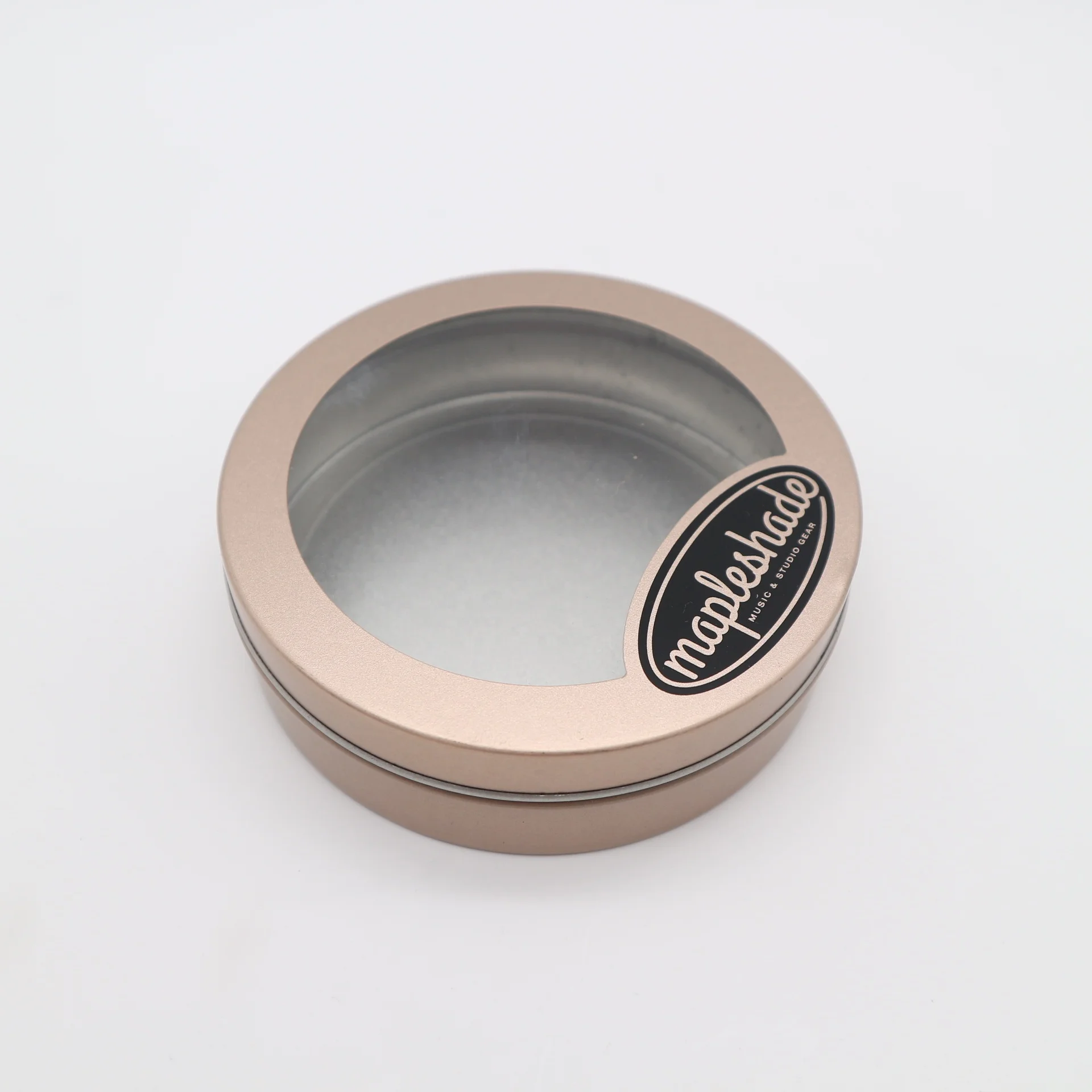 Custom Logo Metal Tin Can For Candy Container With Clear Window Lid ...