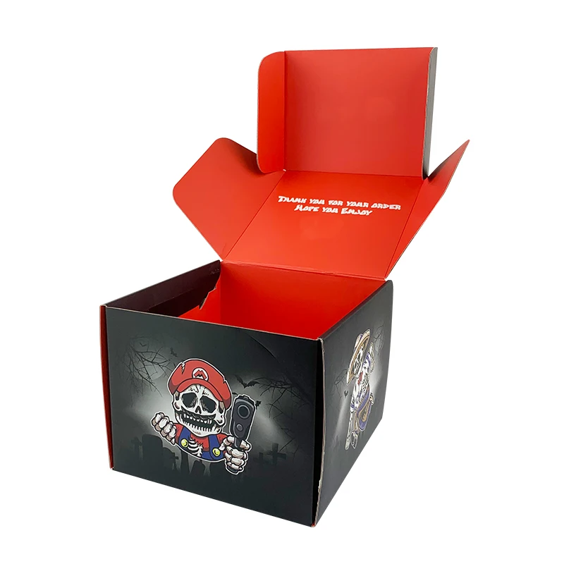 Custom Corrugated Box Skull Graphic Streetwear Brand Custom Hat ...
