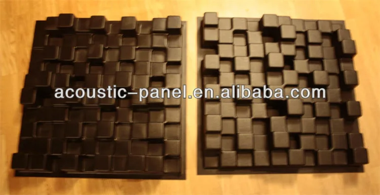 3D Diffusion Panel Auditorium Geluid Diffuser Massief Houten ...