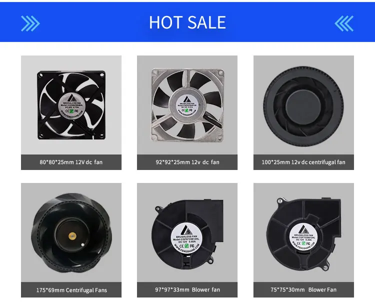 5v 12v 9733 Blower Centrifugal Fan 97mm X 33mm Turbo Blower With ...