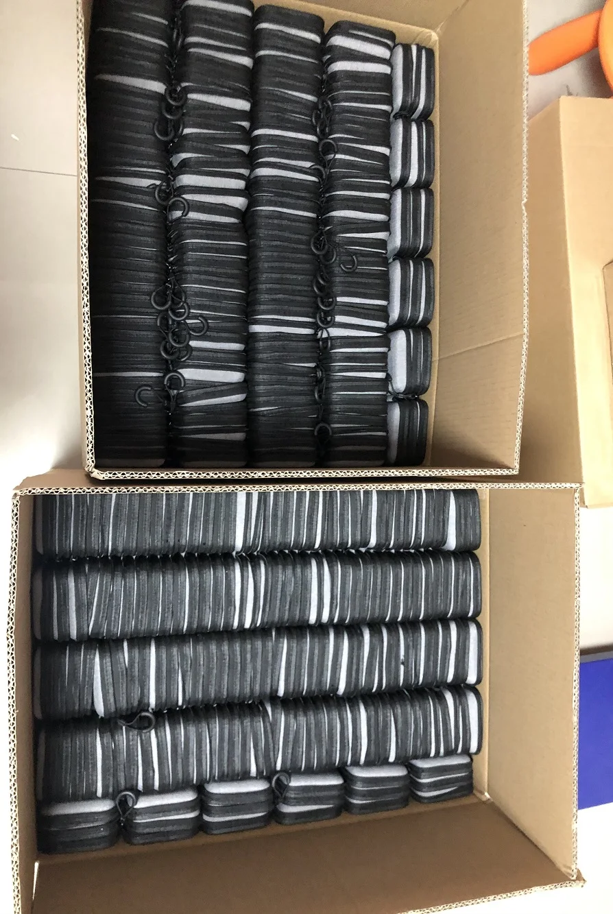 Basic Black Pu Leather Eva Cover Round Earphone Zipper Protective Box ...