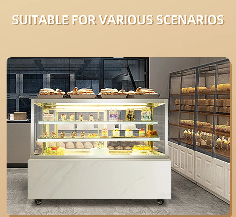 Commercial Display Pastry Fridge Display Fridge For Pastry Cake Display ...