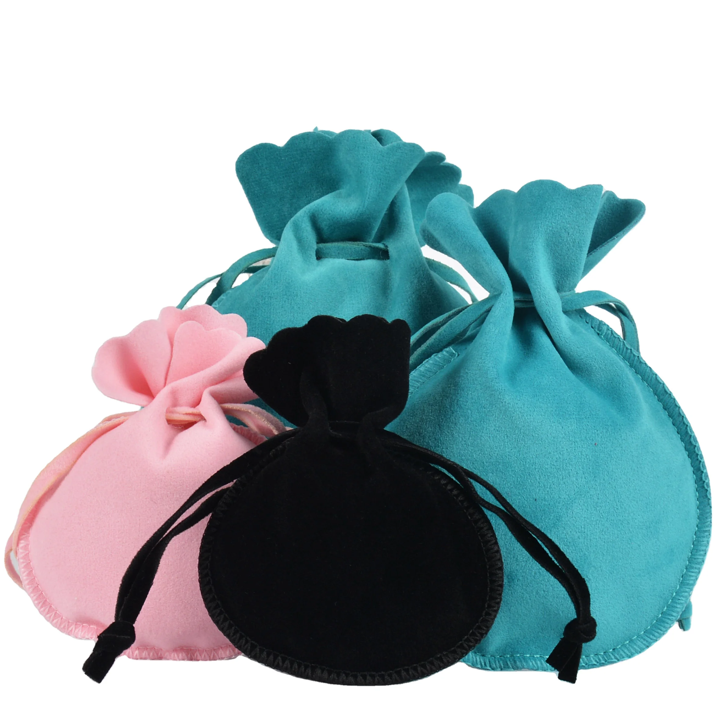 Small Velvet Bag Pouches For Jewelry Mini Drawstring Jewelry Packaging ...