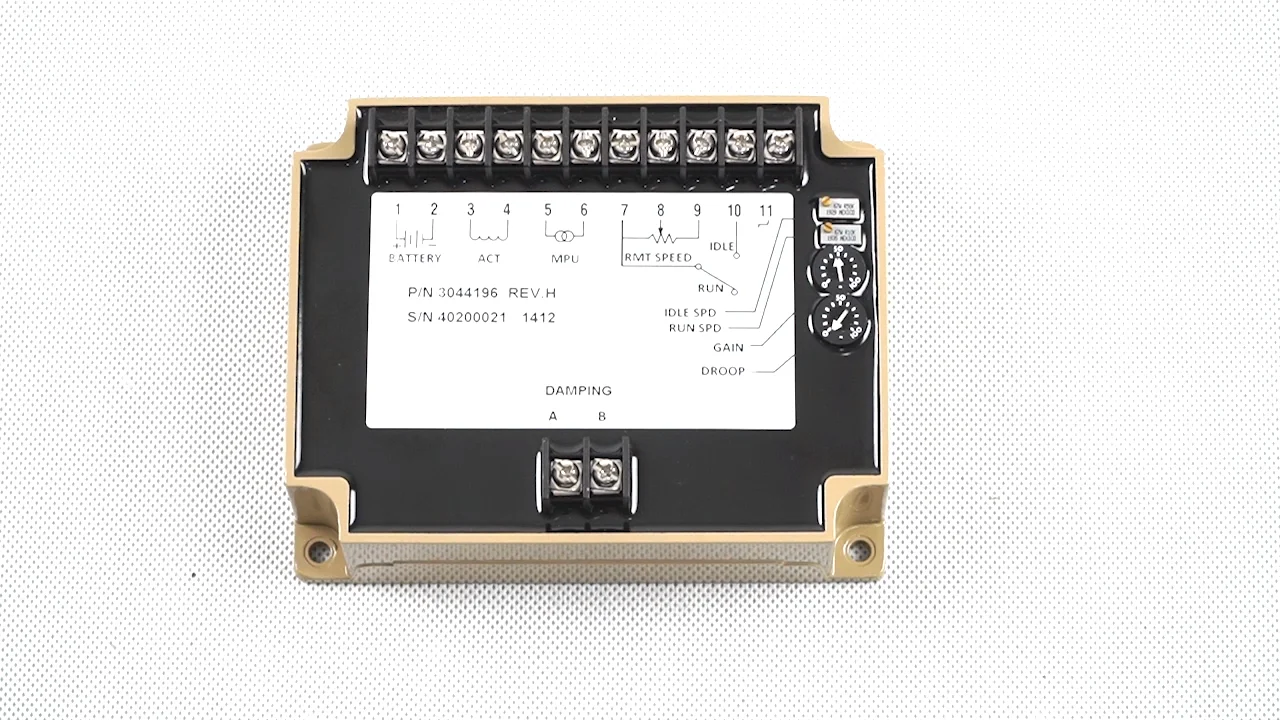 Genset Speed Governor Generator Speed Controller Control Module - Buy ...