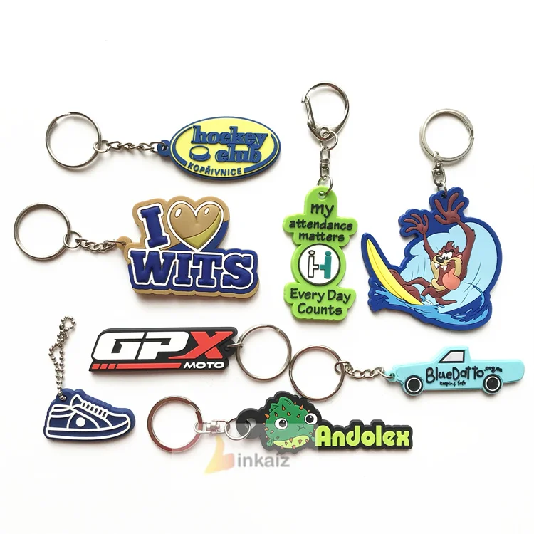 Customizable Rubber Keychain Maker - Perfect for Promotions