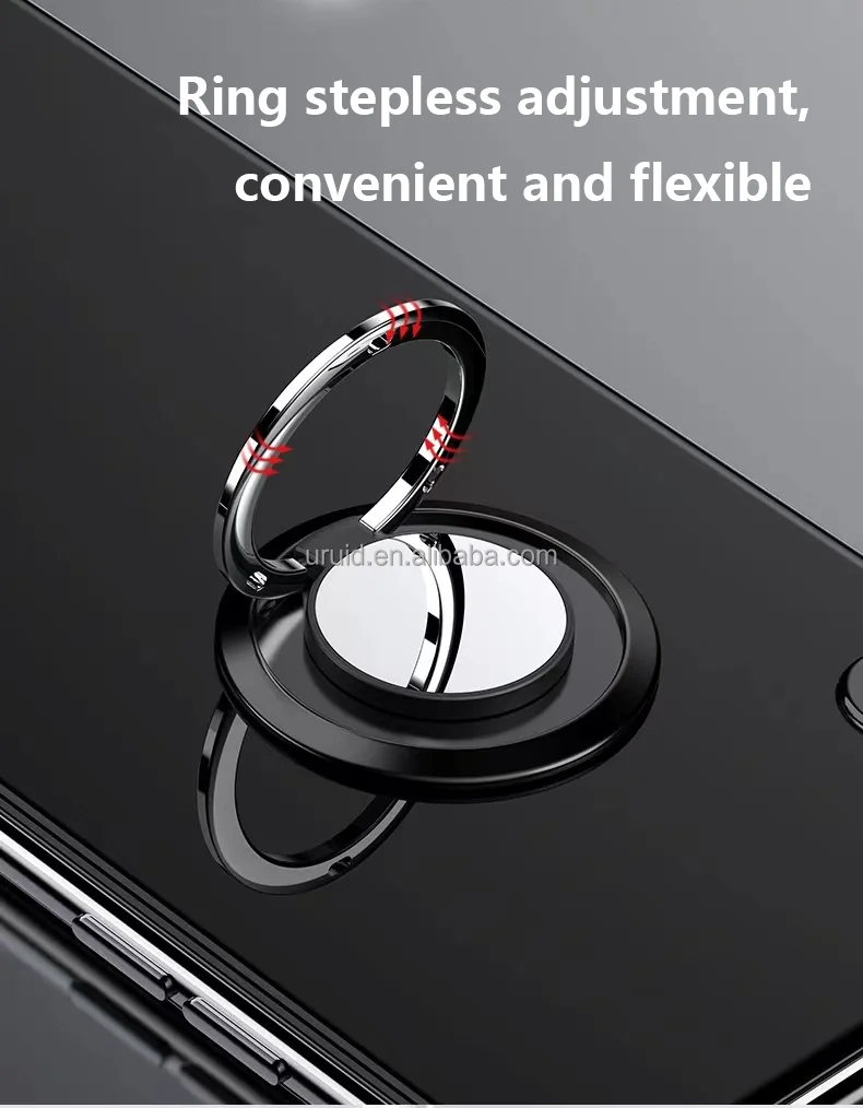 Colorful 360 Rotation Ring Buckle Metal Plastic Ring Cell Phone Stand ...