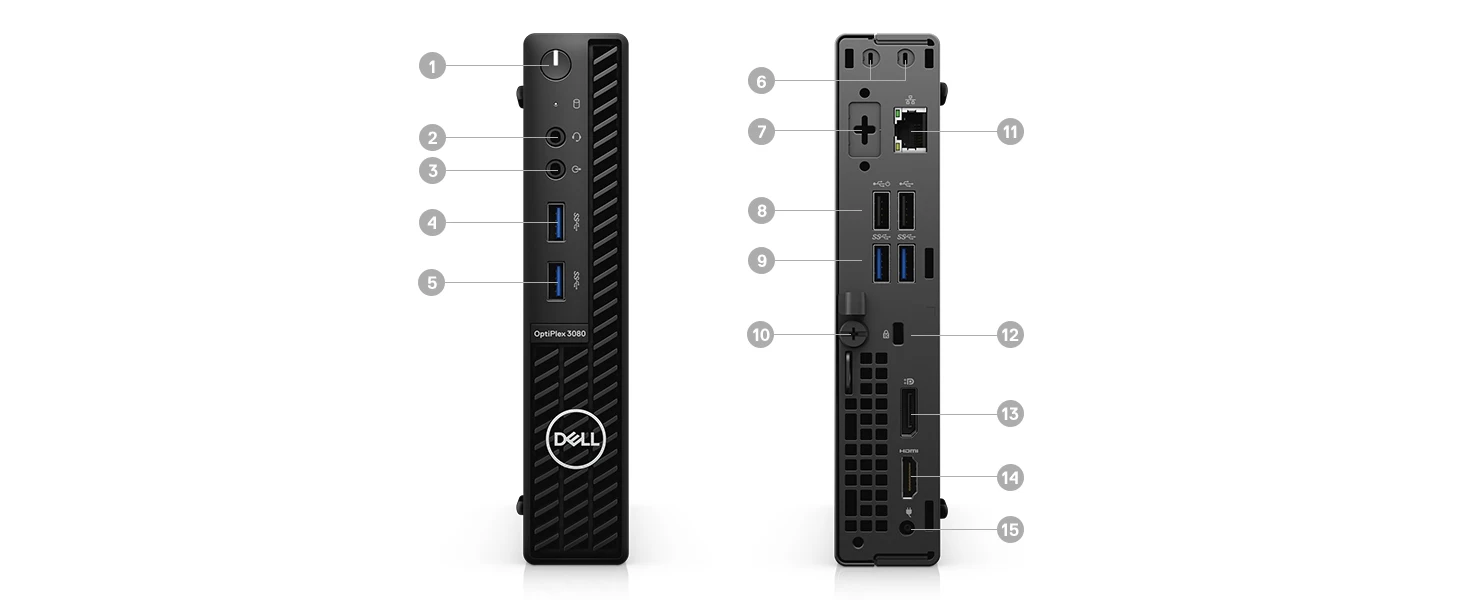 Dell Optiplex 3080 Mini PC - Efficient Business Desktop