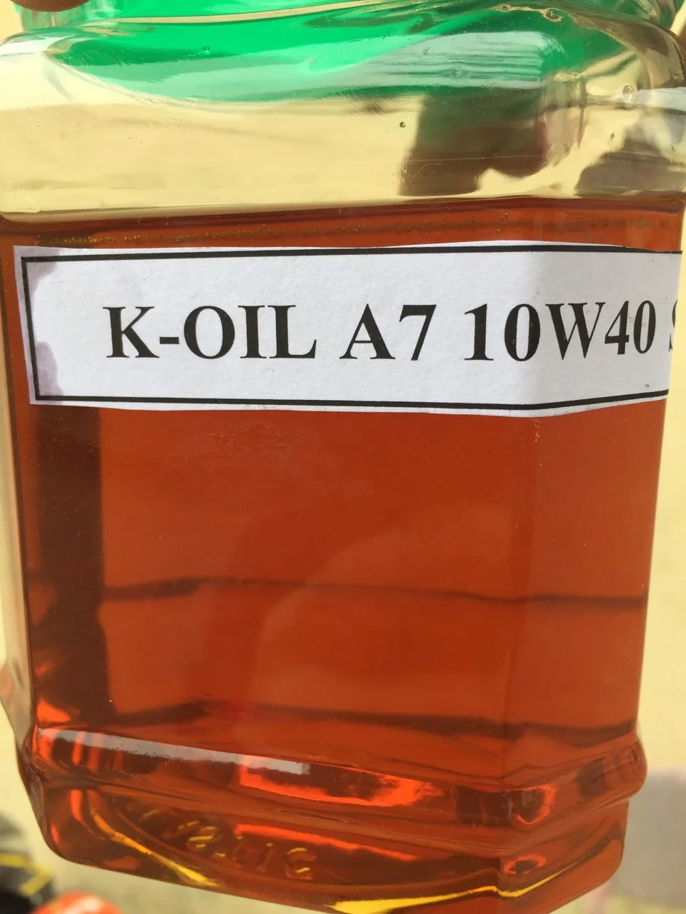 K-oil A7 Motor Oil 100% Fully Synthetic 10w40 Sn/cf High Performance ...