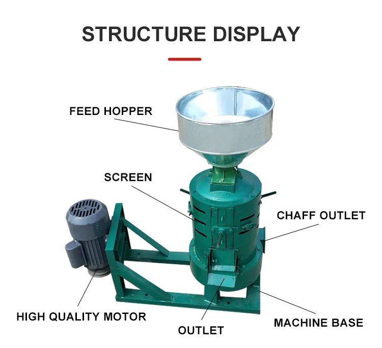 Barley Corn Grain Peeler/wheat Peeling Machine For Sale - Buy 300-400kg ...