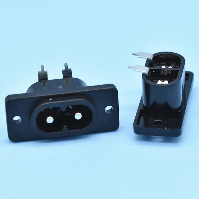 Ac Power Socket 2 Pin Connector Female - Buy 2 Pin Connector Female,2 ...