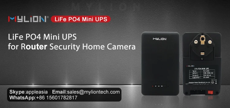 Ups Wifi Router Backup 12v 2a Dc Ups Battery Power Supply 12v 8000mah ...