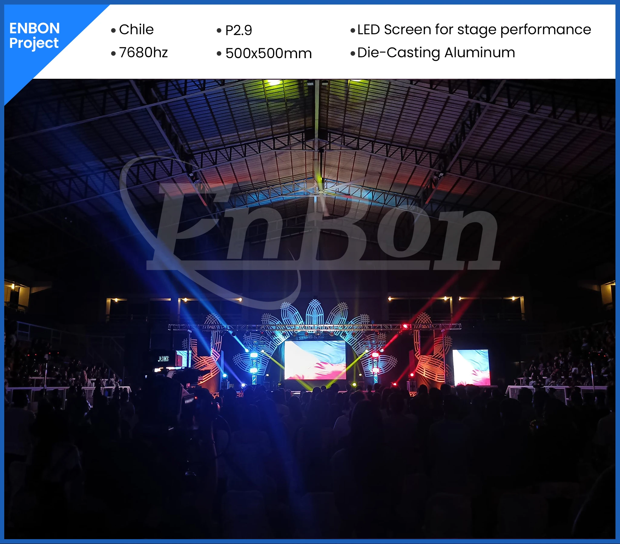 3x2 LED Screen Modular Outdoor Indoor Rental P1.5 P2.6