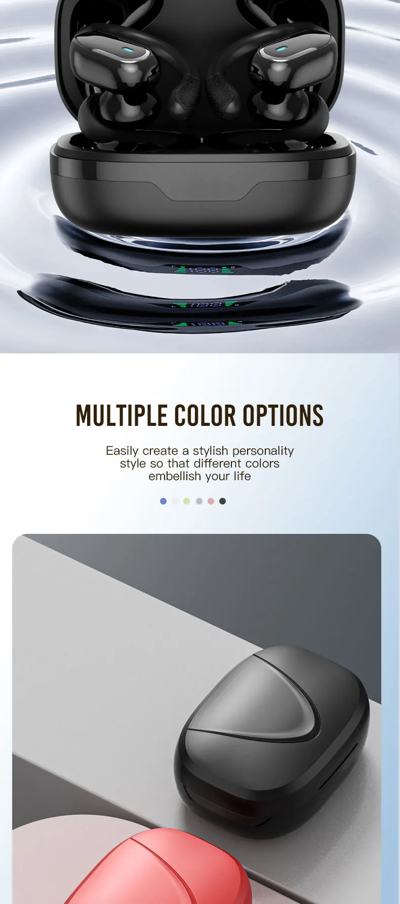 Bx27 New Best Wireless Gaming Mini Sport Earphones Tws Earbuds Boat ...