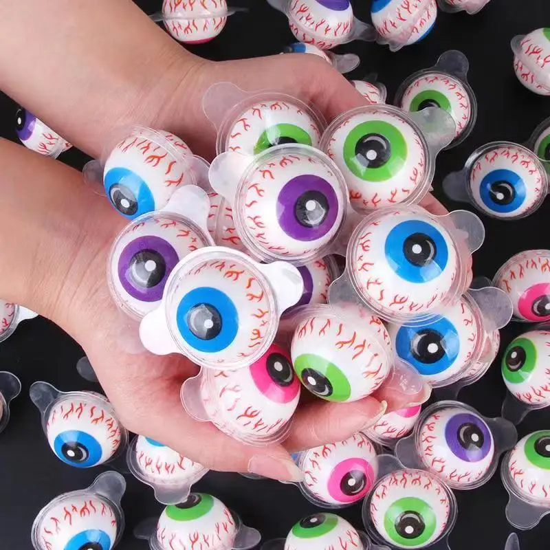 Colorful Funny Jelly Eyeball Eyes Series Gummy Candy with Fruit Jam ...