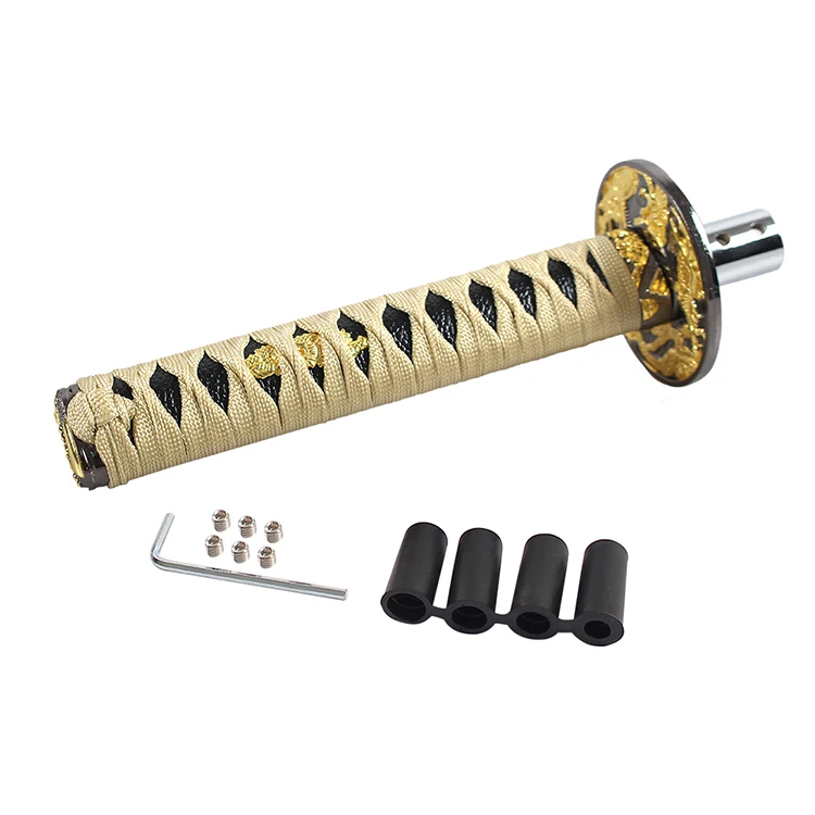 20cm Universal Katana Samurai Sword Gear Shift Knob Warrior Series ...