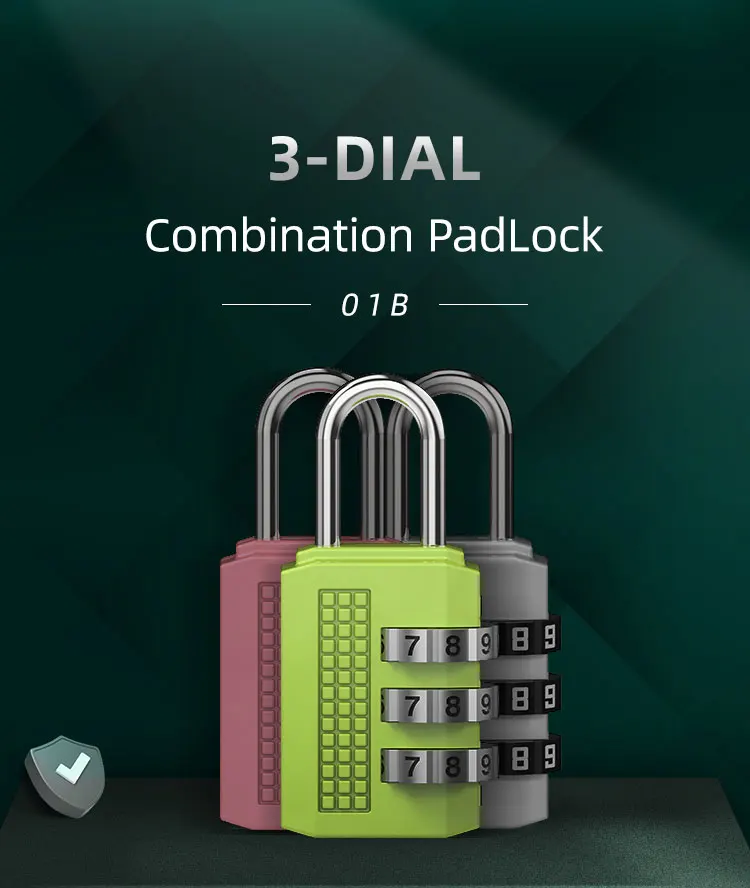 Heavy Duty 3 Digit Combination Lock - Secure Your Locker