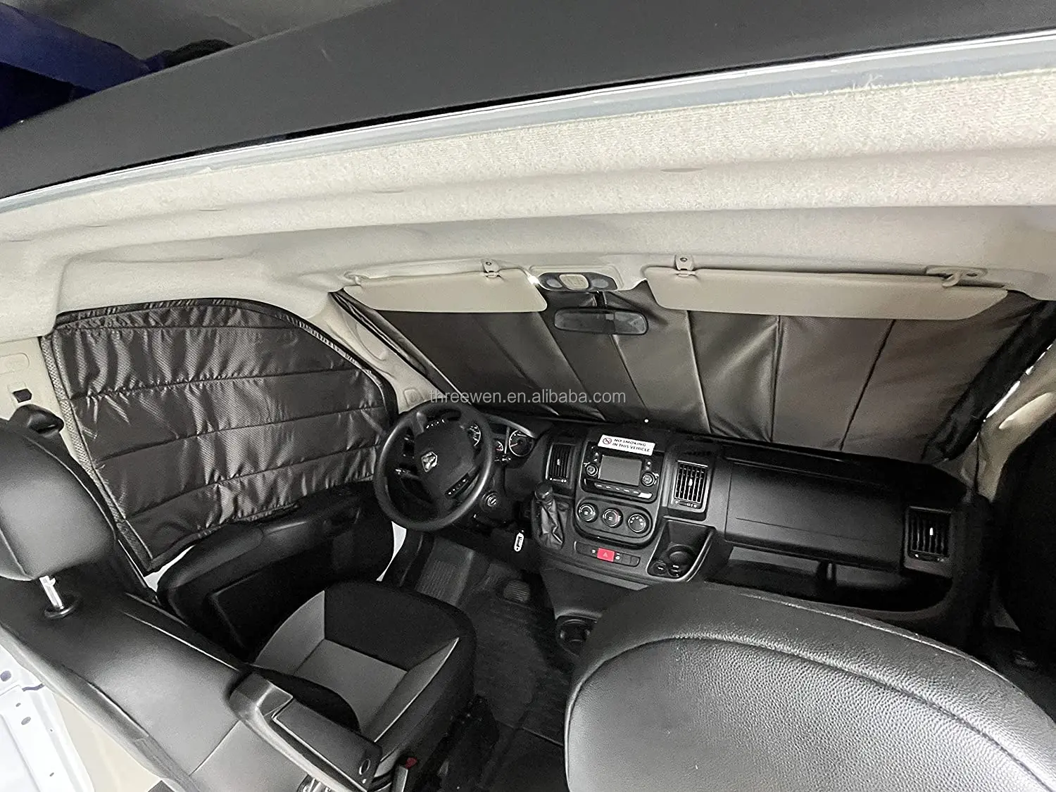 Insulated Promaster Van Window Covers Kit Magnetic Van Window Coverings ...