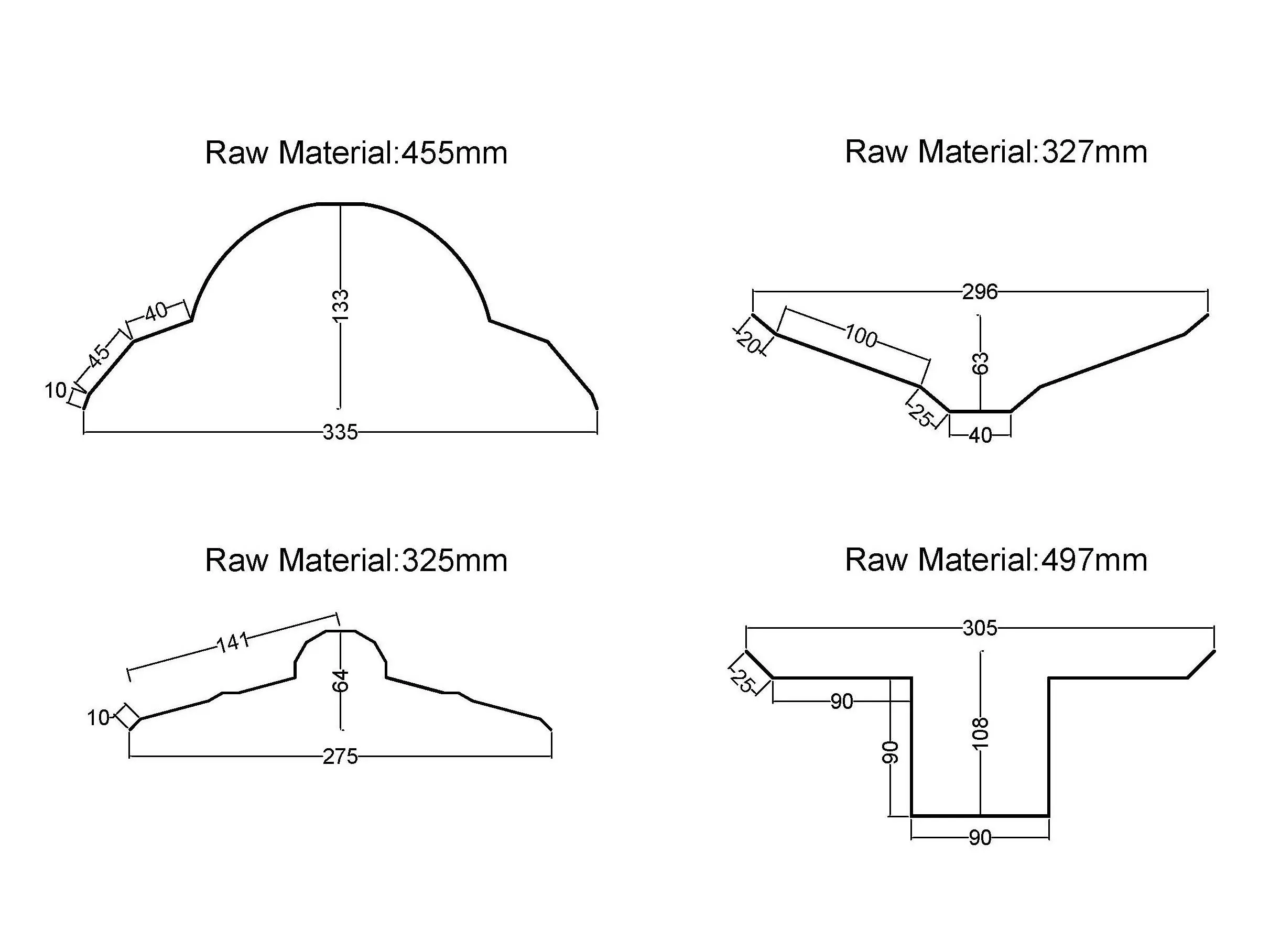 Metal Standing Seam Roof Panel Ridge Capping Roll Forming Machine - Buy ...