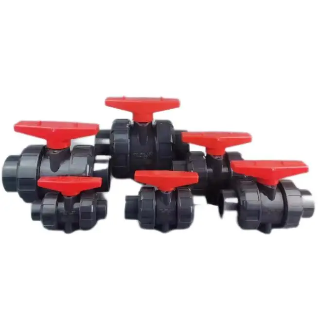Upvc Loose Ball Valve Pvc Double Pvc-u Loose Ball Valve Plastic Ball ...