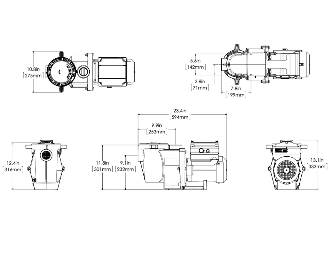 Intelliflo Vs SVRS Pool Pump - 3HP Variable Speed Power