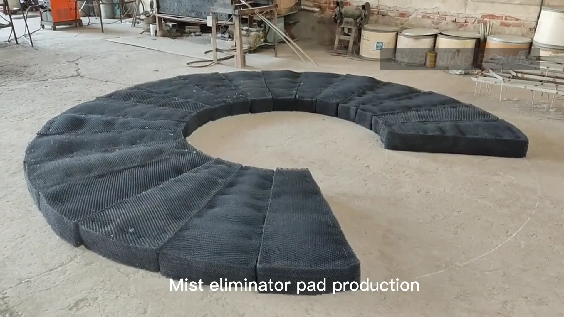 Stainless Steel Mist Demisters Pad Wire Mesh Demister Filter For Oil ...