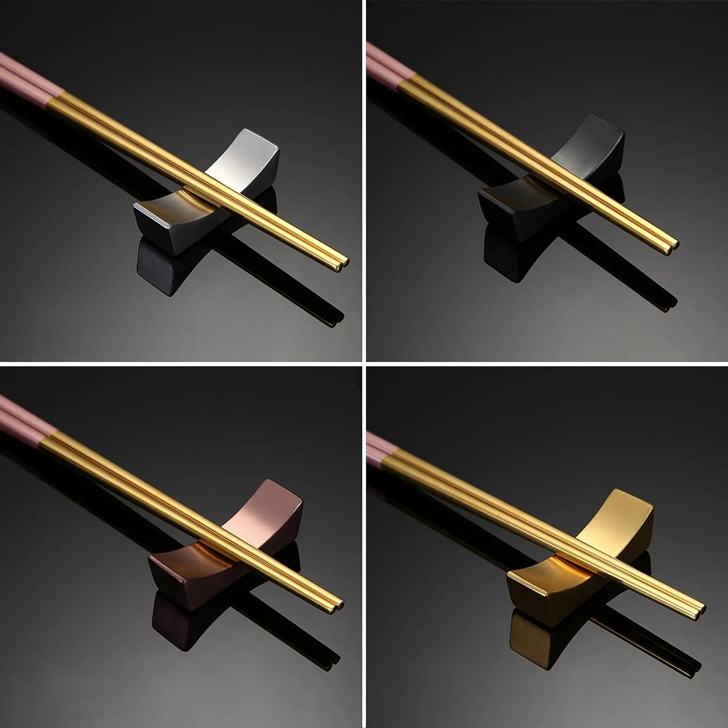 304 Stainless Steel Chopstick Holders - Modern Luxury