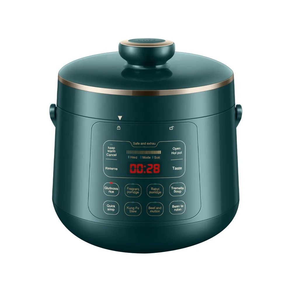 Small Size Durable Nonstick Coated Portable Electric Smart Pressure ...