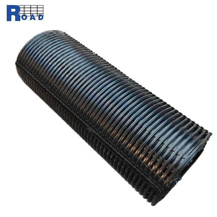 High Quality 200KN HDPE Uniaxial Geogrid Premium PP Material for Road ...