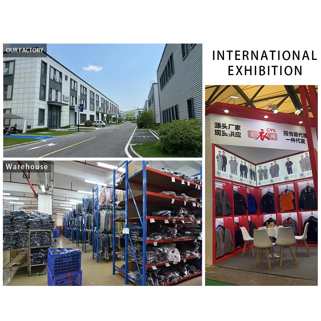 Custom Logo Long-Sleeved Work uniforms for Summer Spring Autumn-Gas ...