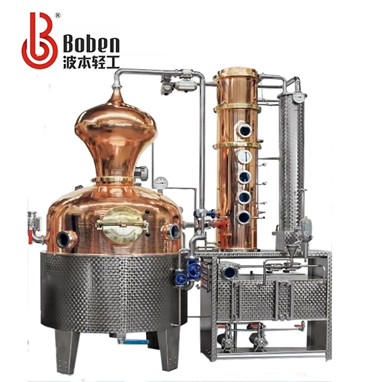 1000l Copper Distillation Equipment for Rum, Brandy, Vodka, Whisky