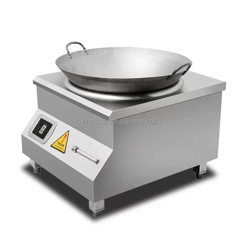 8KW High-Power Commercial Kitchen Induction Stove Stainless Steel Fast ...
