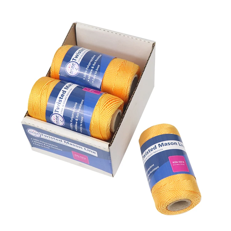Multi Color Nylon #18 X 500 ft Braided MASON LINE for Construction ...
