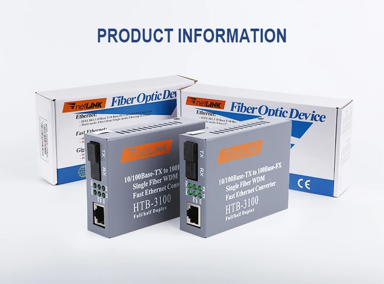 Htb-3100 Htb-1100s Htb-gs-03 Fiber Optical Converter Media Converter ...