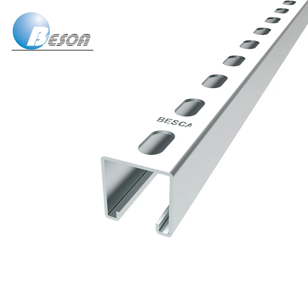 Unistrut U Channel 41*21,41*41 41*62MM with Accessory| Alibaba.com