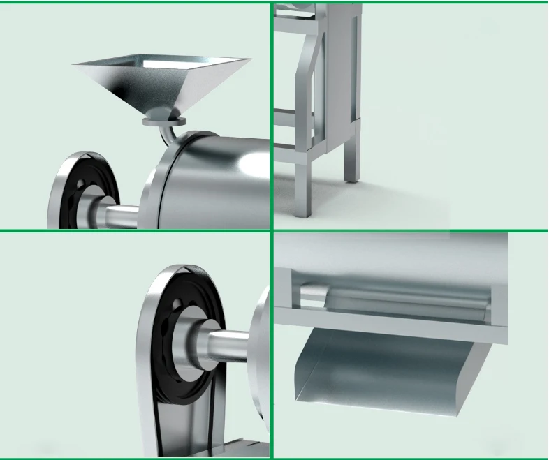 Single Channel Beater Fruit Pulp Making Machinery Passion Fruit Pulping ...