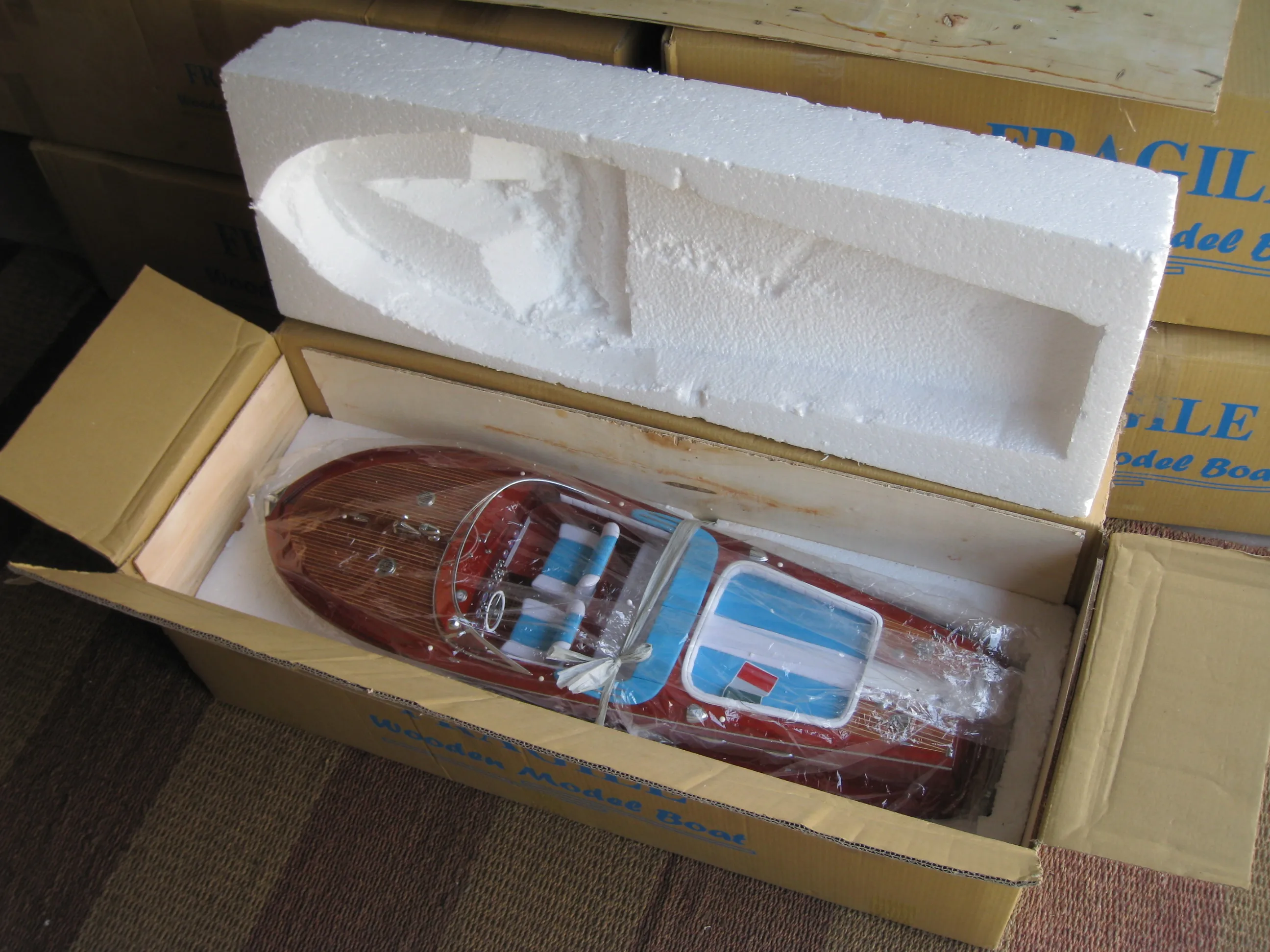 Wooden Cmas Cgmm Marrco Pollo Model Ship/ Wooden Model Container Ship ...