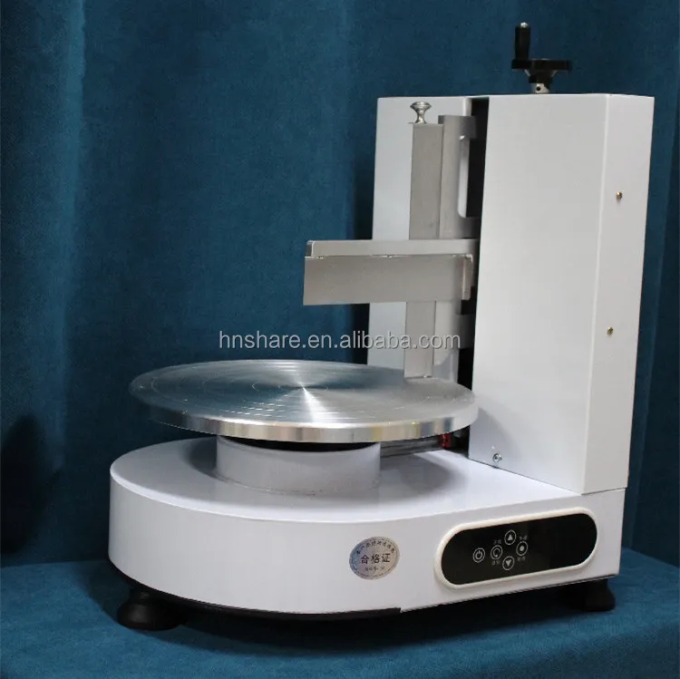 Automatic Birthday Cake Icing Frosting Cake Smear Coating Machine - Buy ...