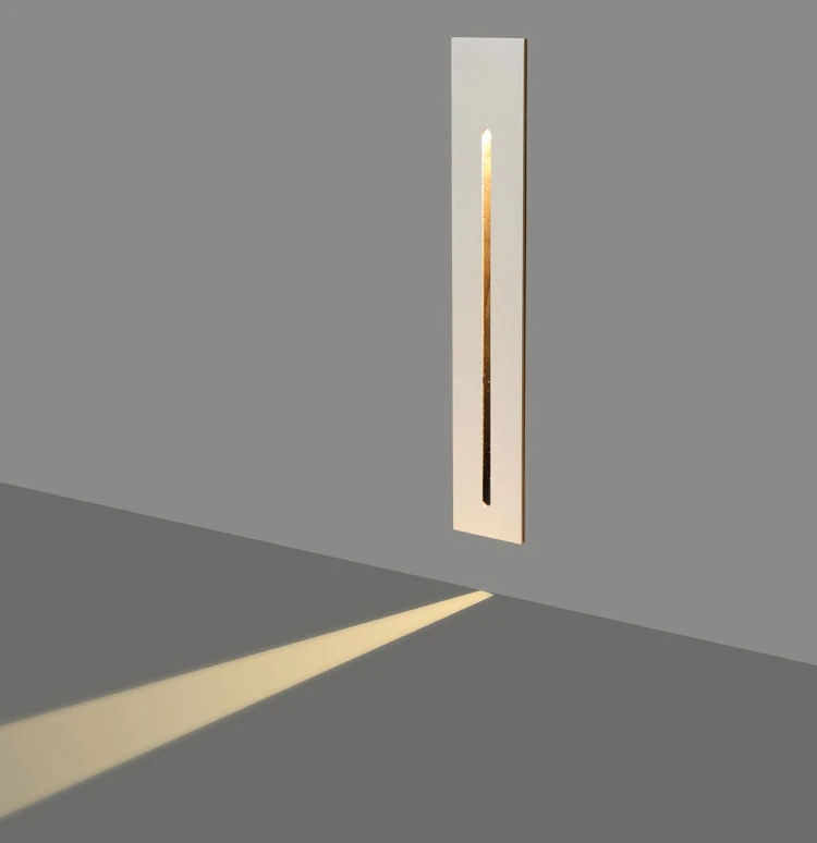 Modern Outdoor Square Recessed Foot Led Stair Step Wall Light - Buy Led ...
